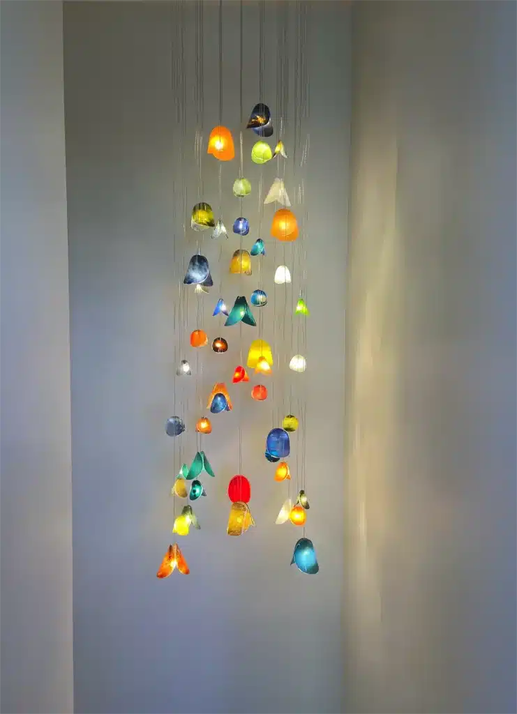 Colorful Chandelier Lighting for Home Decor I Bivalvia I Custom Made